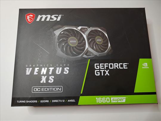 NOVO MSI GTX 1660 SUPER 6gb