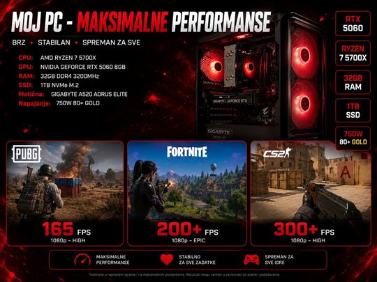 Hitna prodaja GAMING PC