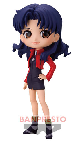 NEW! Bandai BP16502 Q Posket - Evangelion Misato Katsuragi (Version B)