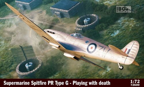 NEW! IBG 72600 Supermarine Spitfire PR Type G - Playing with Death