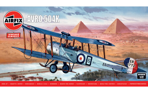 NEW! Airfix 01085V Avro 504K (Vintage Classics)