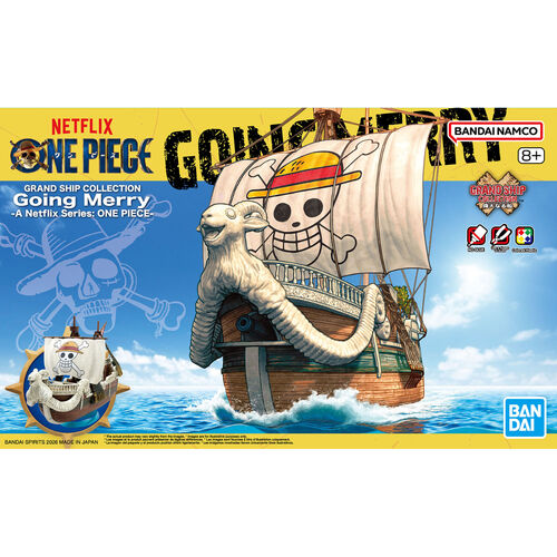 NEW! Bandai 69904 One Piece Grand Ship Collection - Going Merry (Netflix)