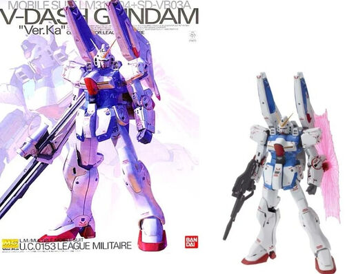 NEW! Bandai 72193 V-Dash Gundam Ver.Ka (MG)