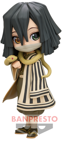 NEW! Bandai BP18833 Q Posket - Demon Slayer Obanai Iguro (Version B)