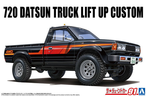 NEW! Aoshima 06850 Datsun 720 Truck Lift Up Custom (1982)