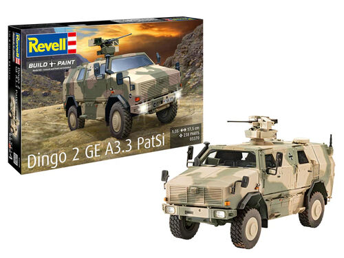 NEW! Revell 03370 German Dingo 2 GE A3.3 PatSi
