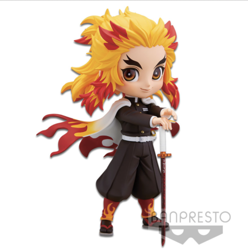 Bandai BP17031 Q Posket - Demon Slayer - Kyojuro Rengoku Ver. A