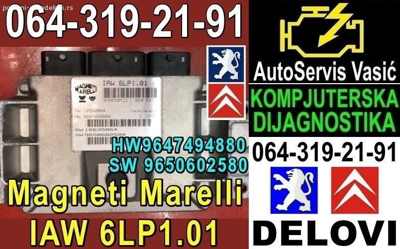 KOMPJUTER MAGNETI MARELLI IAW 6LP1.01 PEŽO CITROEN PEUGEOT
