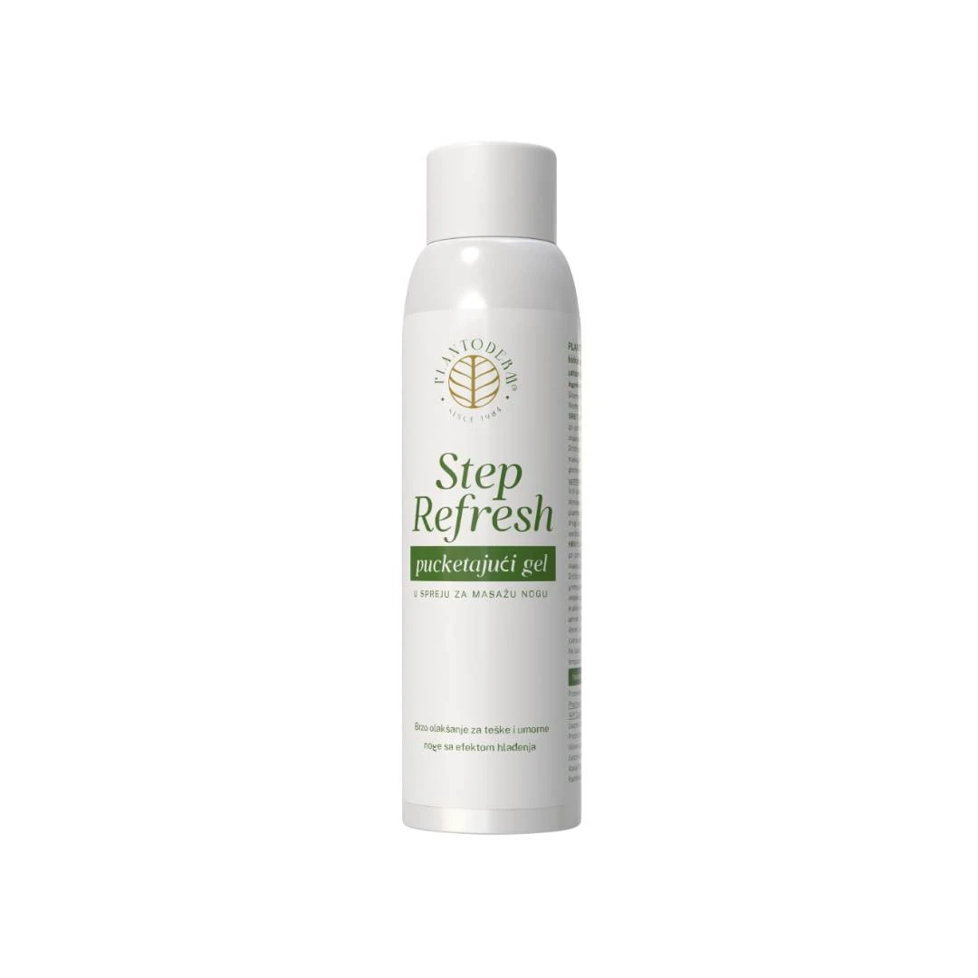 Plantoderm® Step Refresh Pucketajući Gel u Spreju za Masažu Nogu 150 mL