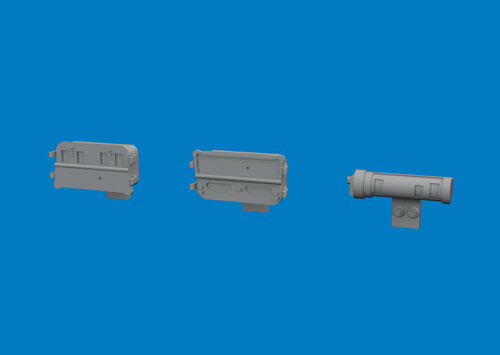 NEW! Eduard 635047 German WWII Notek Rear Lights (3 x 6 pcs / 3D-Printed)