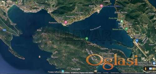 Plac, Hercegnovski zaliv, poluostrvo Luštica 400m2