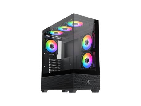 XIGMATEK Alphard ARGB Black midi kuciste