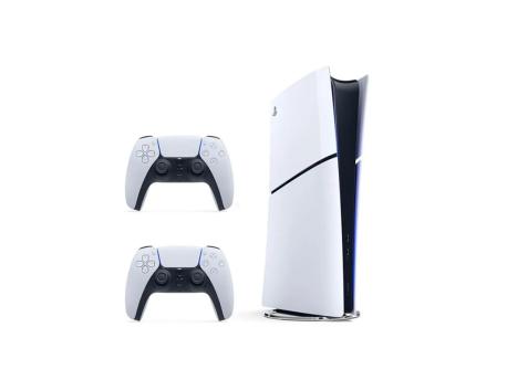 SONY Konzola PlayStation 5 - 825GB Slim - Digital Edition + Dualsense White