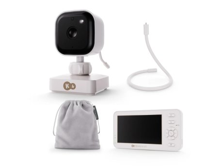 KINDERKRAFT Monitor za bebe NITEEYE TRAVEL WHITE