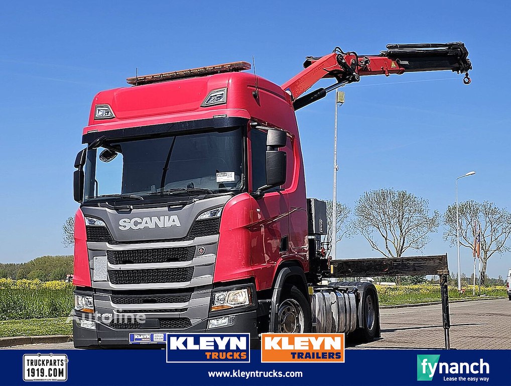 Scania R450 CRANE HMF 1720-K4 tegljač