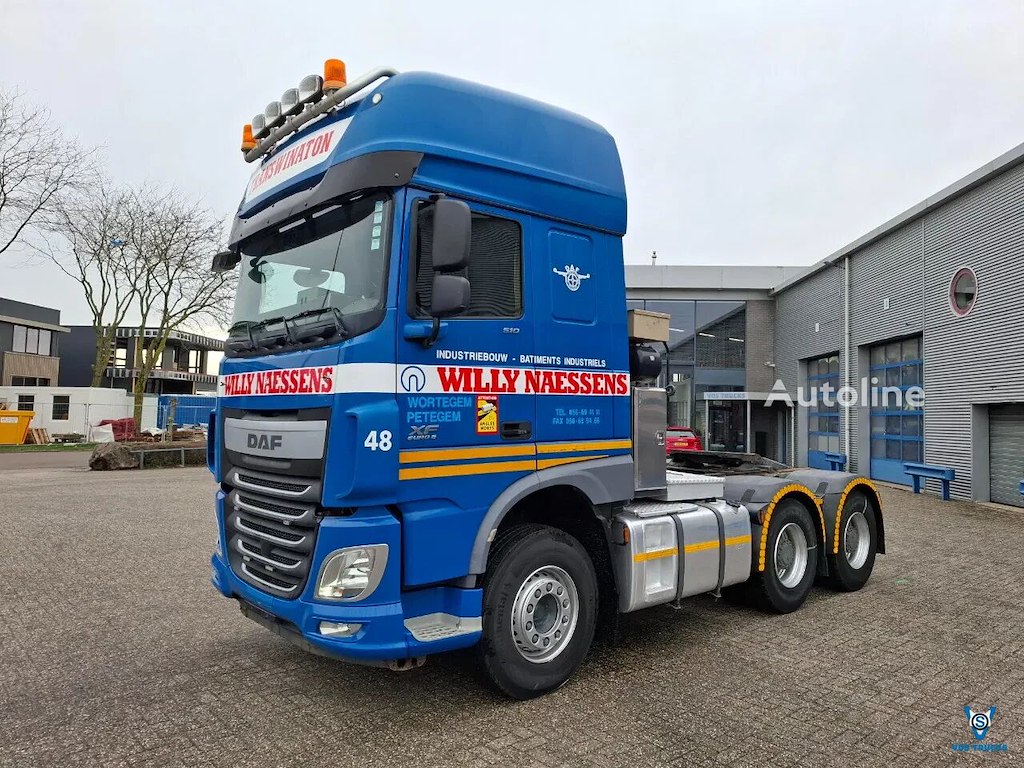 DAF XF 106.510 / INTARDER / TECHNICAL 60 TON / 2XBIG AXLE / FULL-STE tegljač