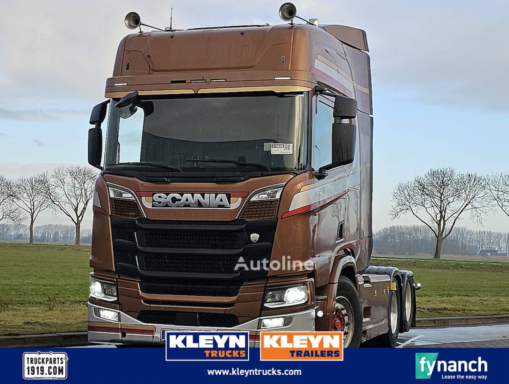 Scania R580 6X2 NB LED LEATHER tegljač