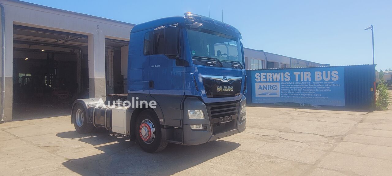 MAN TGX 18.510, Tipping hydraulics tegljač