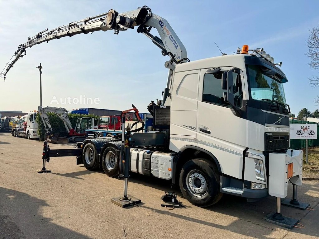 Volvo FH 460 6X4 + (26.5m) CRANE COPMA 530.7 + FlY-JIB 3 + ROTATOR - * tegljač