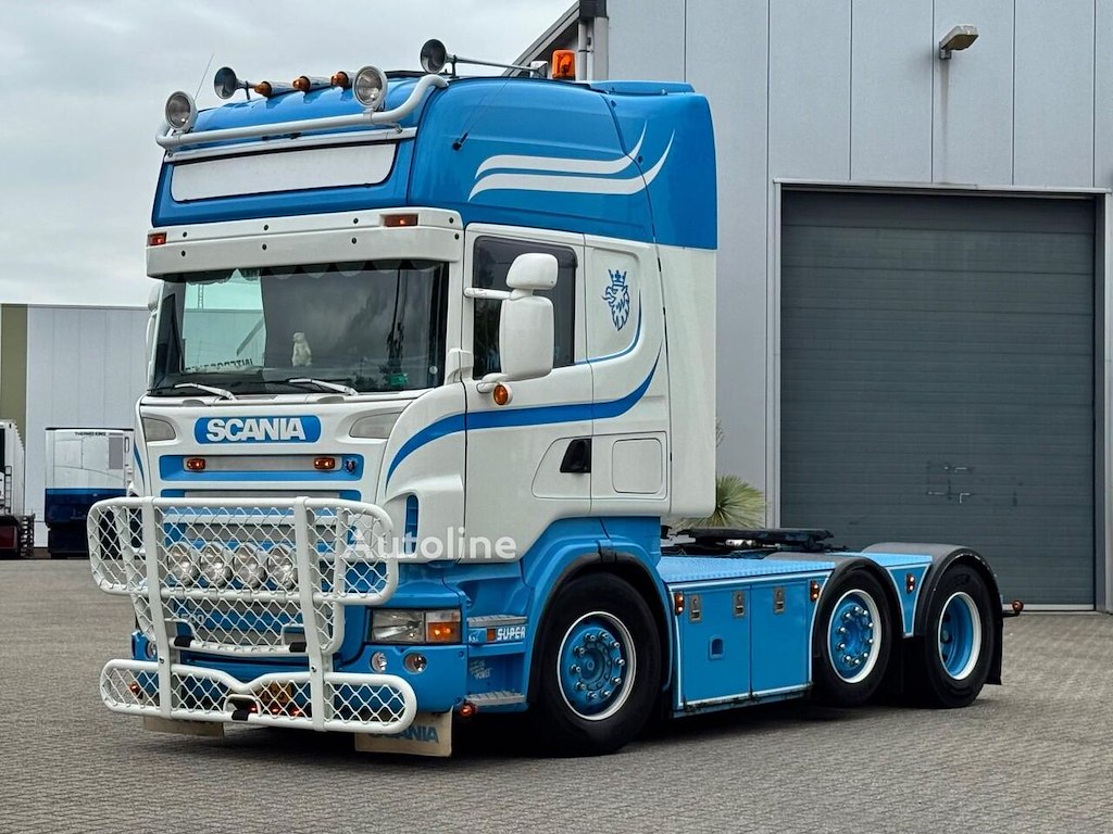 Scania R500 full air, manual, hydraulics, good condition tegljač