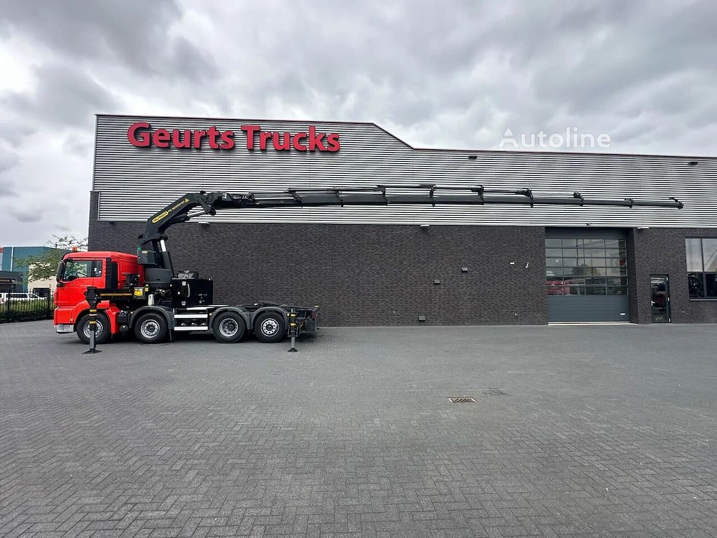 MAN TGS 35.480 8X2 TREKKER + PALFINGER PK 92002-H KRAAN/KRAN/GRUA/CR tegljač