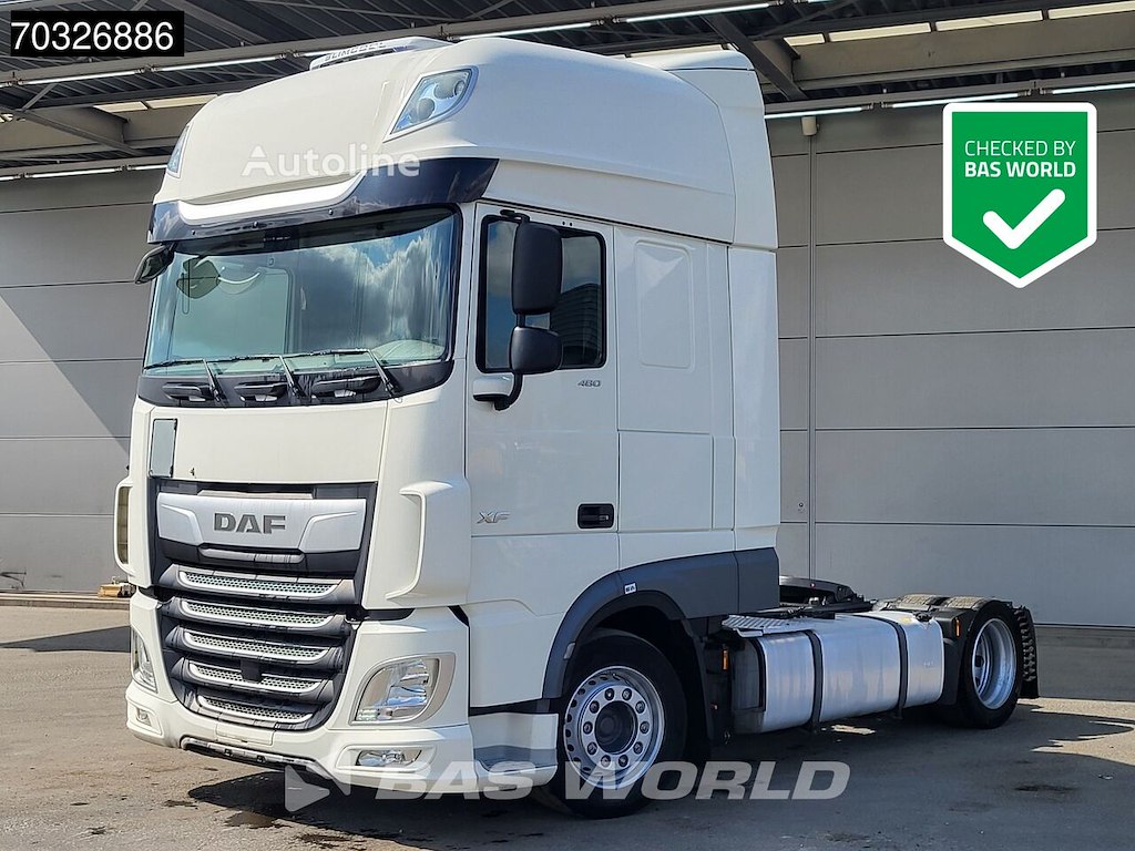 DAF XF 480 XF 4X2 SSC Mega 2xTanks Standklima ACC tegljač
