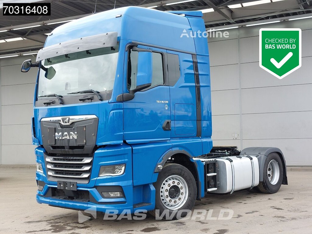 MAN TGX 18.510 4X2 GX Retarder 2xTanks ACC Navi tegljač