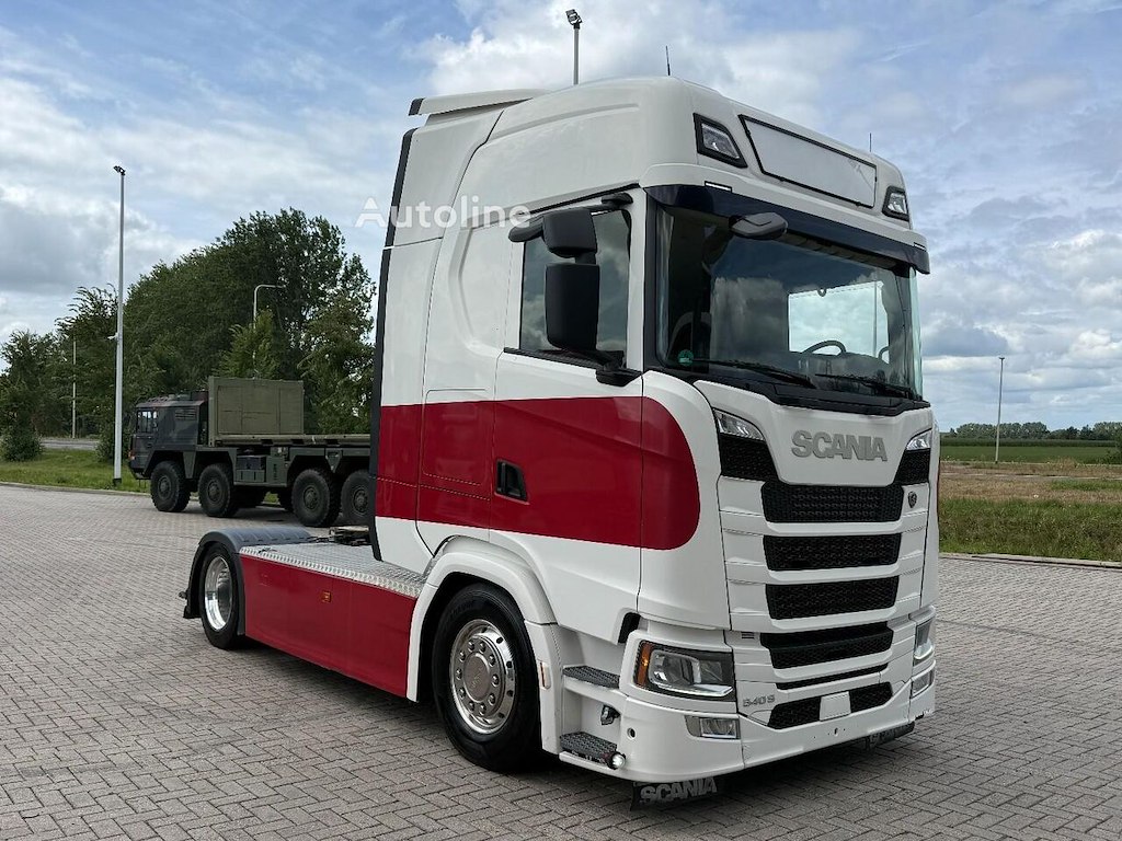 Scania S540 4x2, EB, Mega/Low-deck tegljač