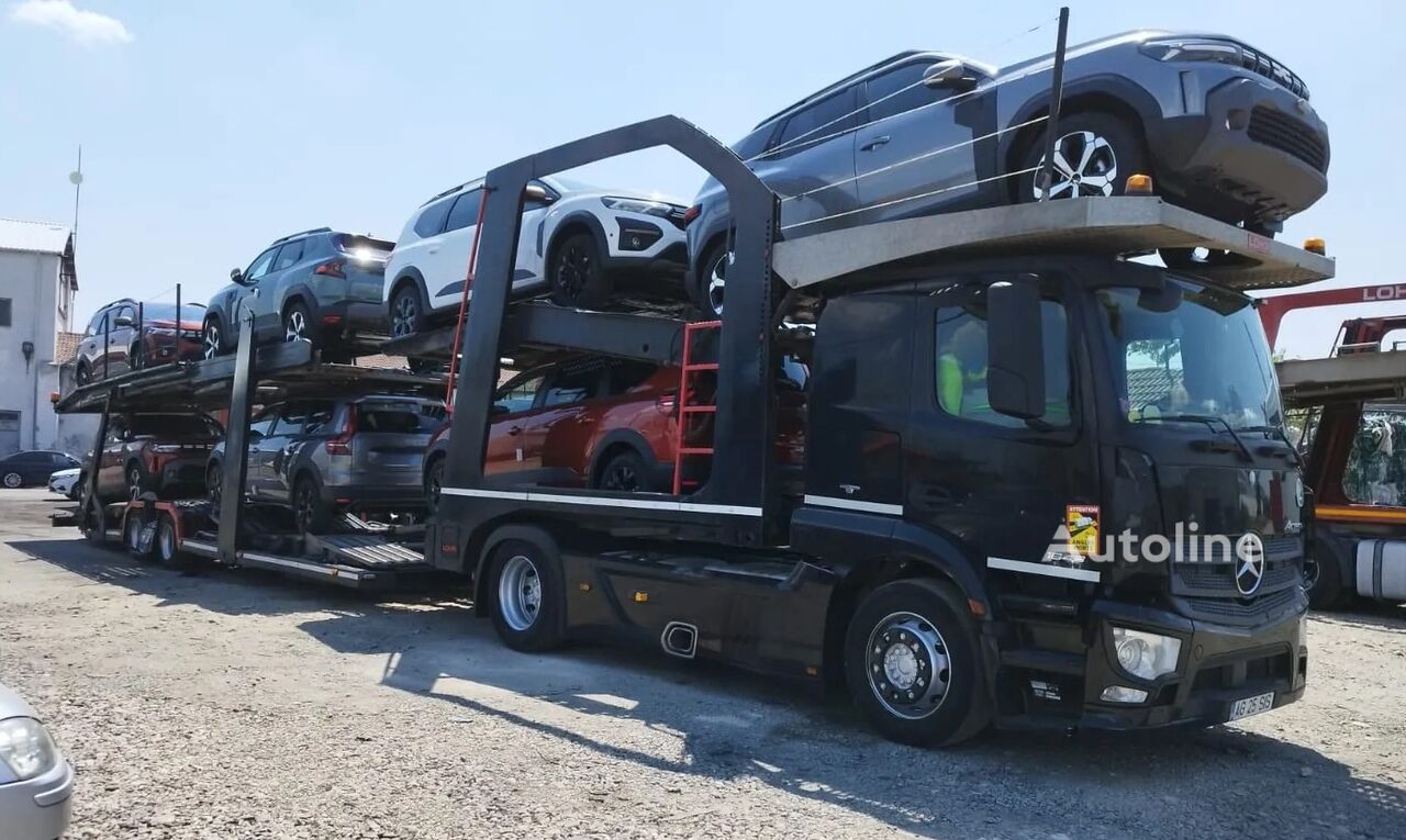 Mercedes-Benz Actros tegljač + poluprikolica autotransportera