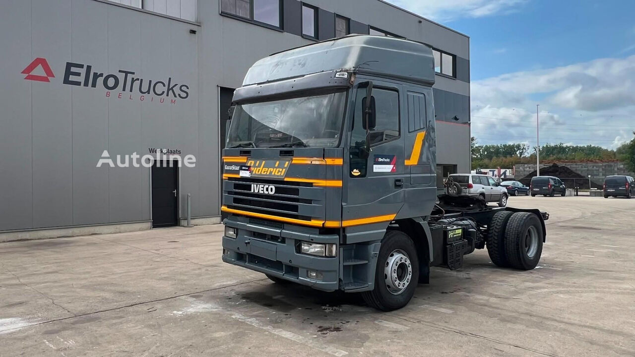 IVECO EUROSTAR 440 E 42 (FULL STEEL SUSPENSION / LAMES / MANUAL PUMP / tegljač