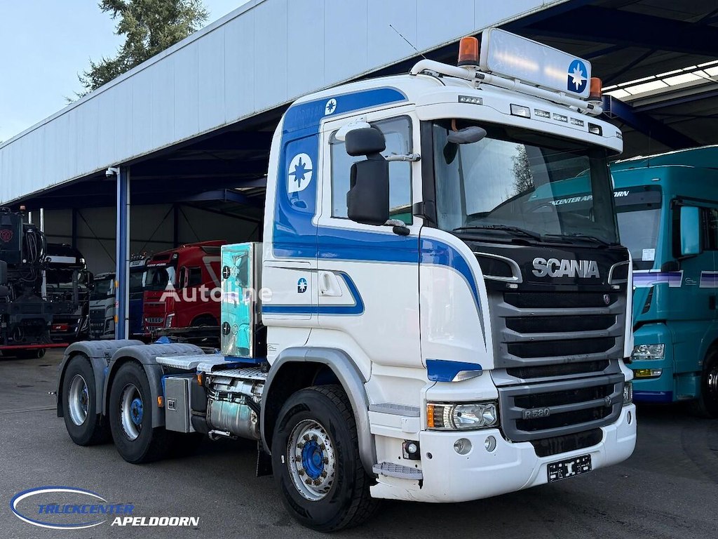Scania R580 V8 6x4, Reduction axles, Retarder, Hydraulics tegljač