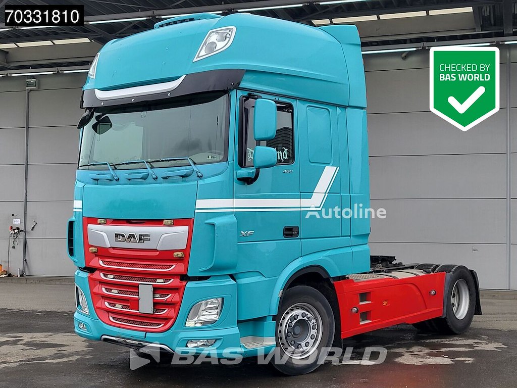 DAF XF 480 4X2 SSC Retarder 2x Tanks Standklima ACC tegljač