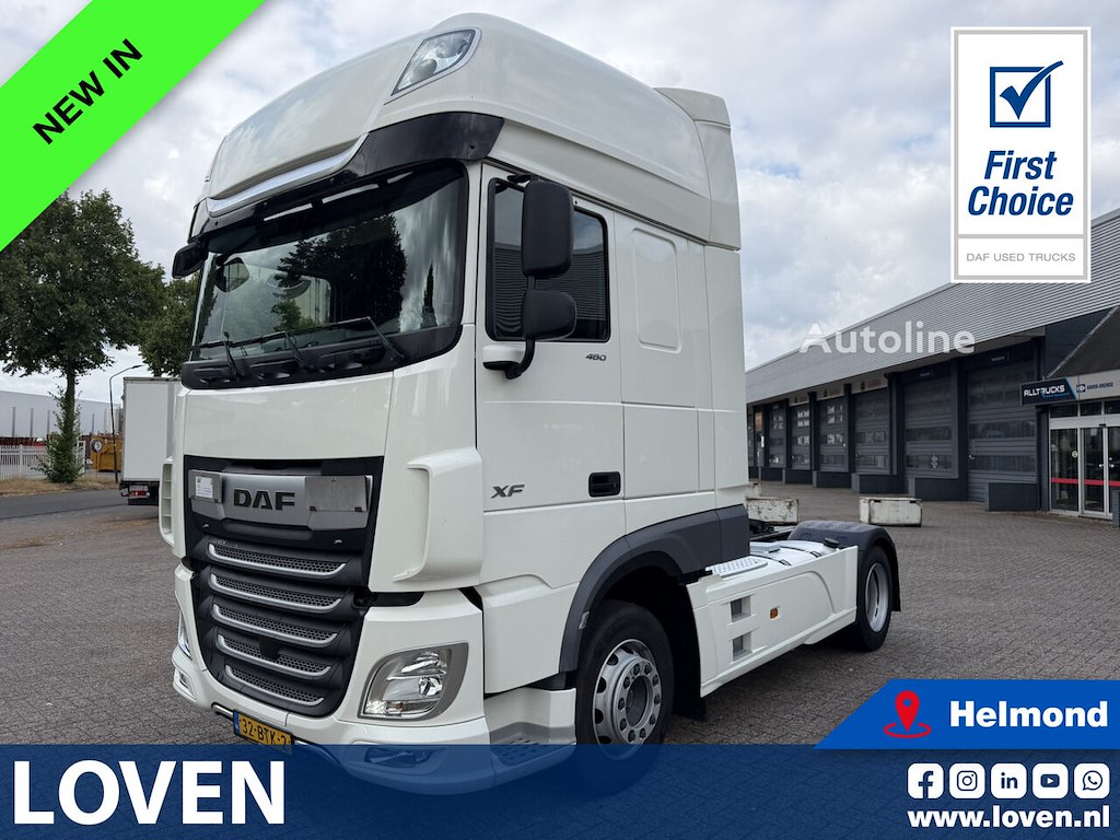 DAF XF 480 FT PCC/PTO/MX Engine Brake tegljač