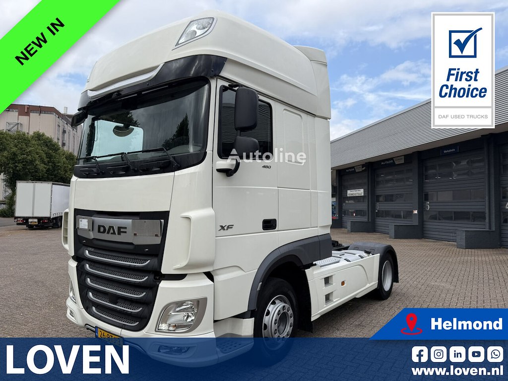 DAF XF 480 FT PCC/PTO/MX Engine Brake tegljač