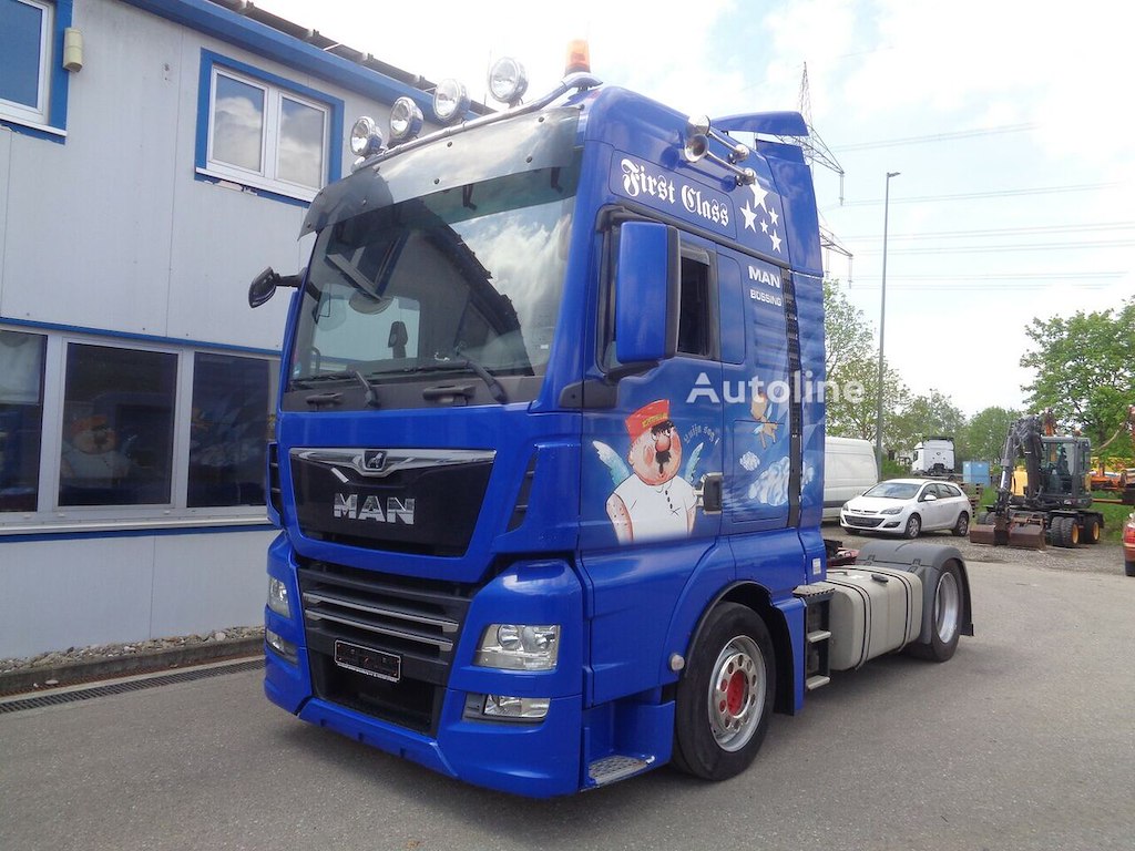 MAN TGX 18.500 2xTank verstellb. Sattelkupplung tegljač