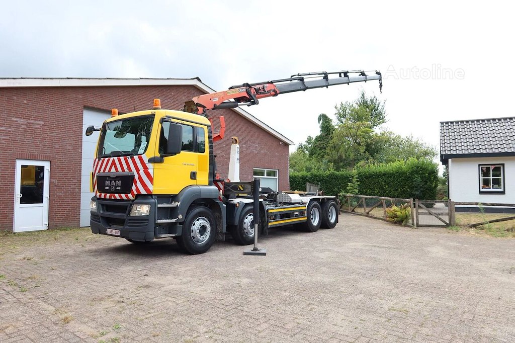 MAN TGS 35.400 / 8X4 / Trekker / Palfinger PK 23002 / DTM Haaksystee tegljač