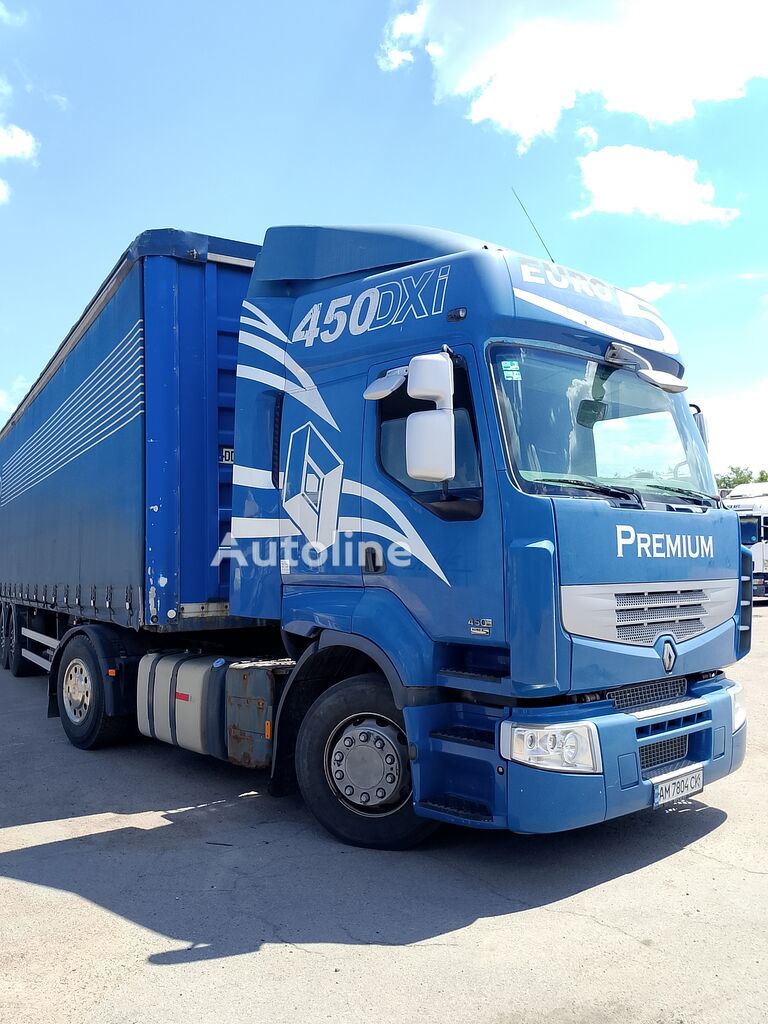 Renault Premium 450 tegljač + poluprikolica sa kliznom ceradom