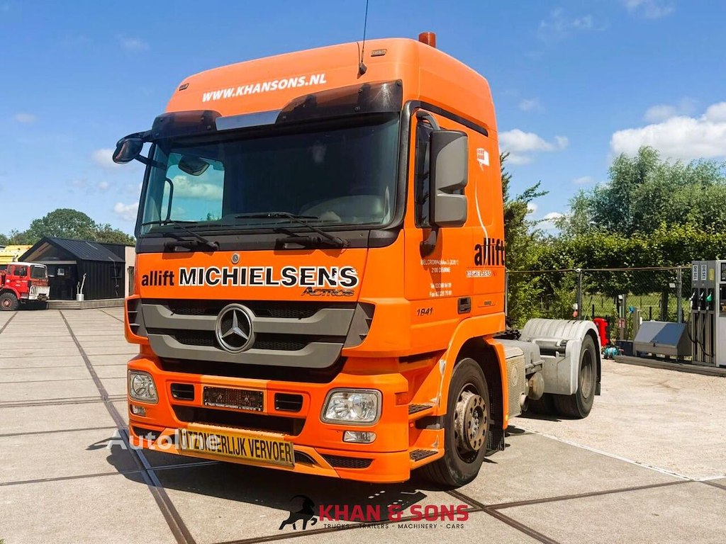 Mercedes-Benz ACTROS 1841 / MP3 / Original 484000 KM / Big Axel / Belgium truc tegljač