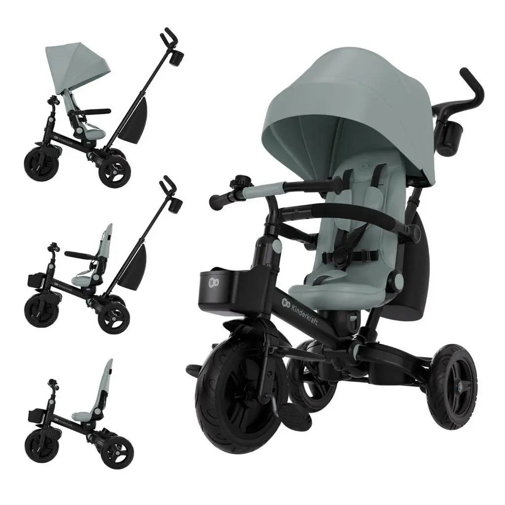 Kinderkraft tricikl Aveo 2 Plus 53293, zeleni