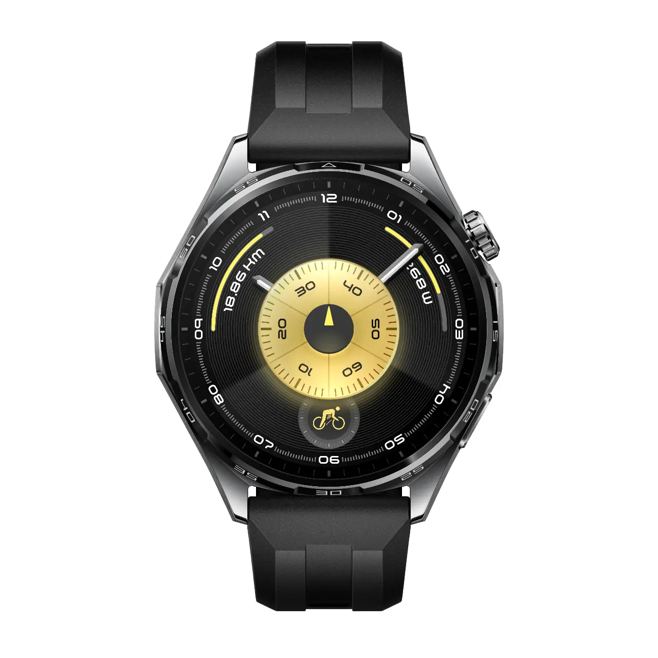 Huawei Pametni sat GT 6, 46 mm, AMOLED, GPS, NFC, 5 ATM, Crni