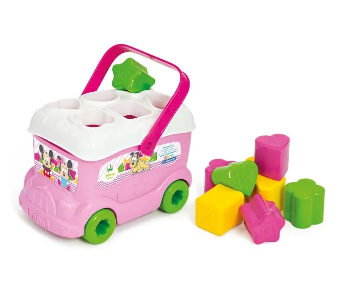 Clementoni Disney Klementoni autobus sa oblicima, roze