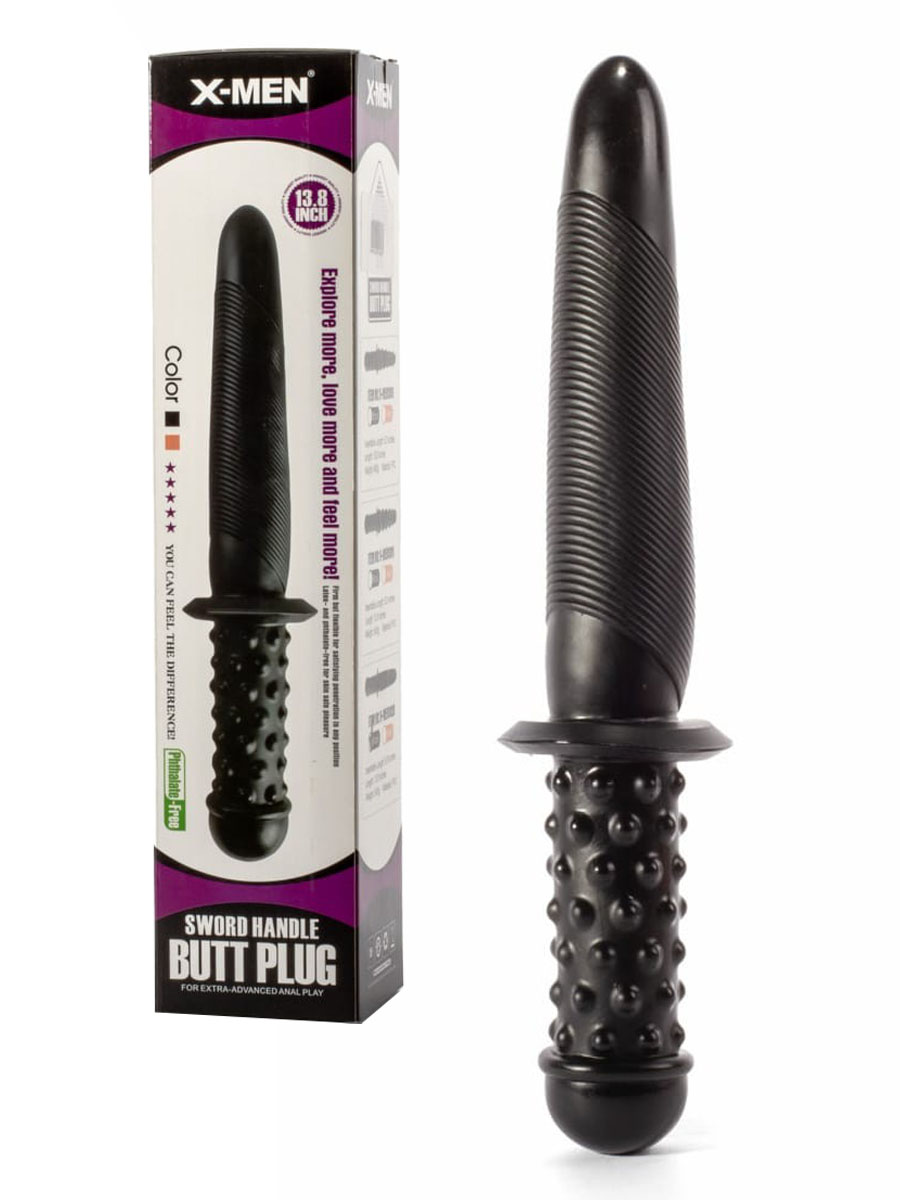 13.8″ Sword Handle Butt Plug 3