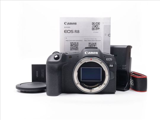 Canon EOS R8 telo + objektivi (opciono) - Garancij