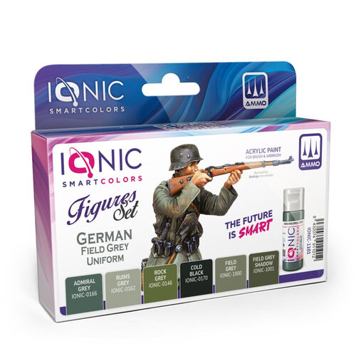 NEW! AMMO of Mig Jimenez IONIC-1101 German WWII Field Grey Uniform Set