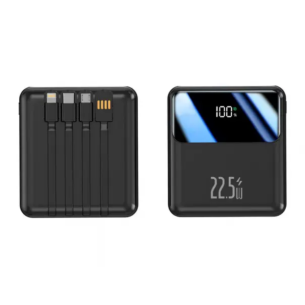 Prenosiva baterija Oxpower PDC10, 10000mAh, Crna