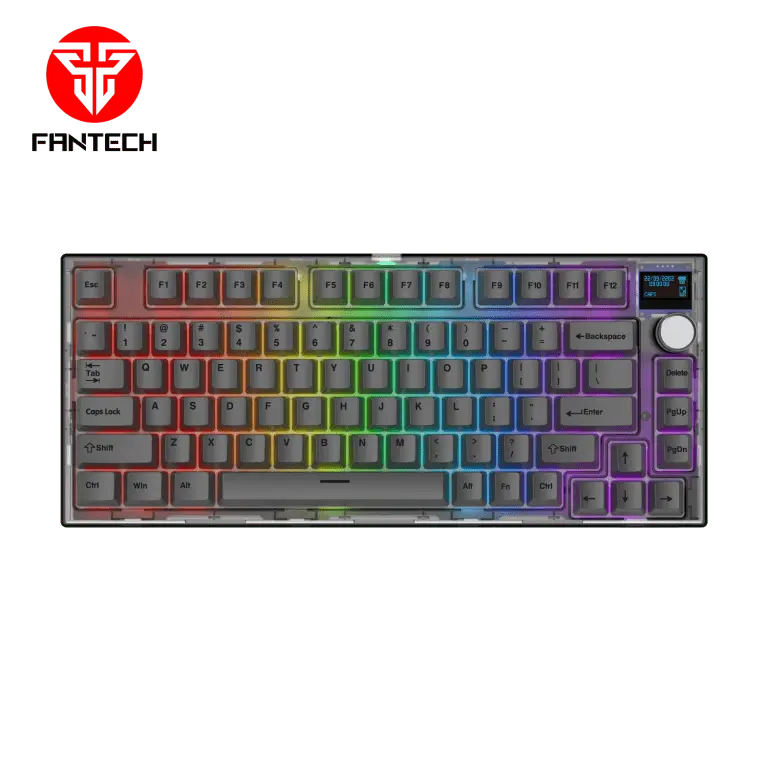 FANTECH Gaming mehanička tastatura MK910 PBT MAXFIT FROST WIRELESS (plavi switch) crna