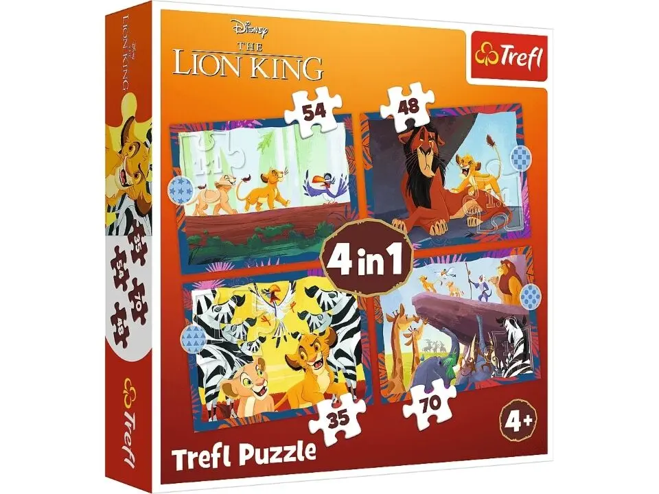 Trefl Set slagalica Lion king, 207 delova