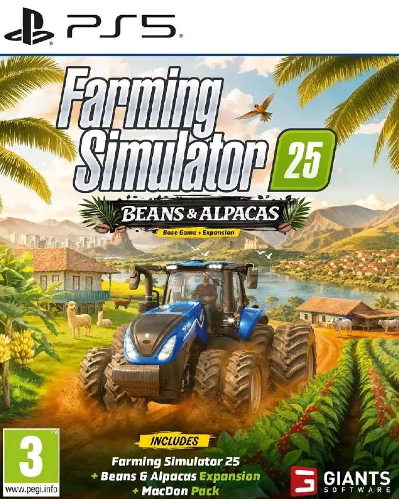 PS5 Farming Simulator 25 - Beans And Alpacas Edition
