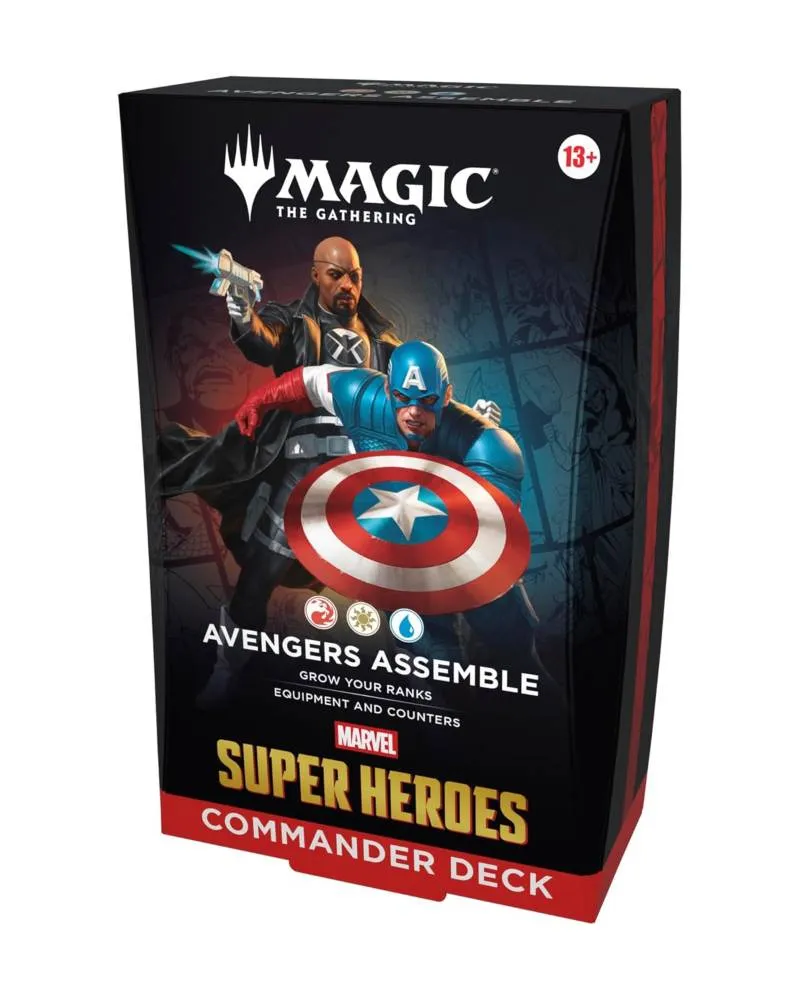 Društvena igra - Magic the Gathering - TCG Marvel Super Heroes - Avengers Assemble - Commander Deck