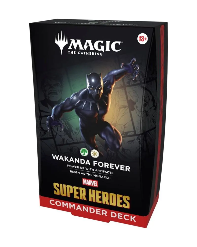 Društvena igra - Magic the Gathering - TCG Marvel Super Heroes - Wakanda Forever - Commander Deck